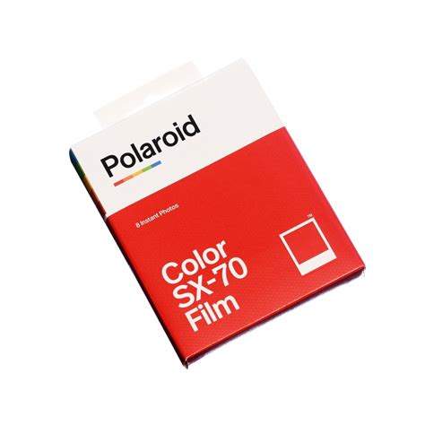 Polaroid Color Sx 70 Film White Frame Wkład Natychmiastowy 8 Zdjęć