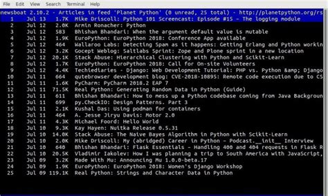 newsboat a snazzy text based rss feed reader linuxlinks