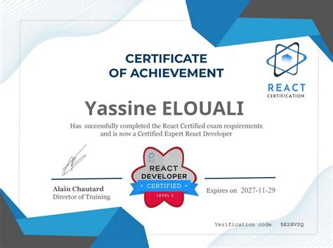 React Certification On Linkedin Reactcertification Reactjs Morocco