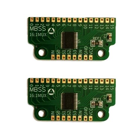 Mbss 74hc4067 16 Ch Digital Analog Multiplexer Breakout For