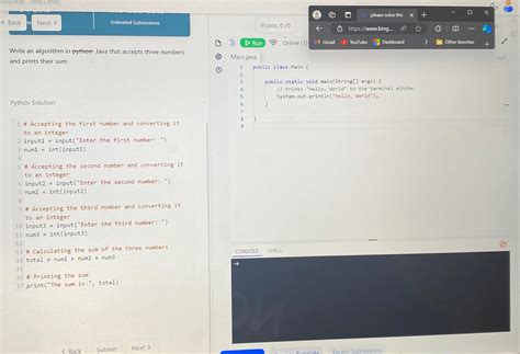 Solved Please Help Me Write An Algorithm In Java That