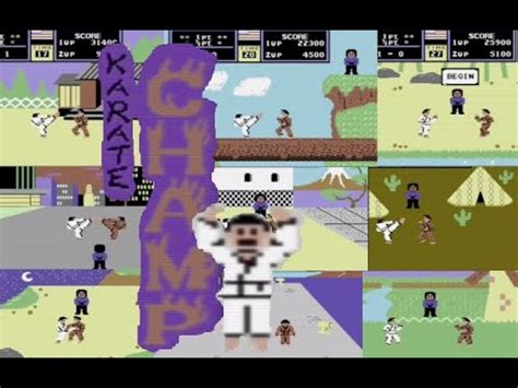 Karate Champ All Nine C64 Levels And Nes Comparison Youtube