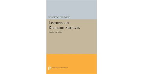 Lectures On Riemann Surfaces Princeton University Press
