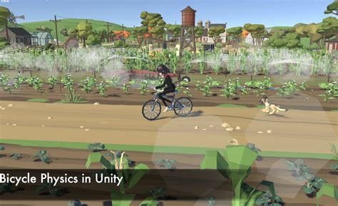 Video How A Semi Realistic Bicycle Physics Was Made In Unity Santosh Nalla Posted On The