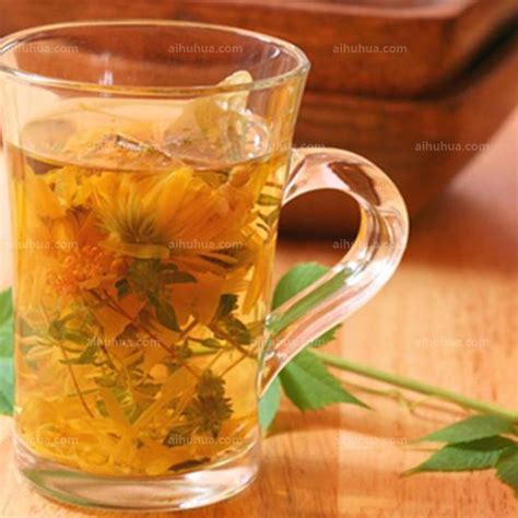 排毒养颜美白花茶