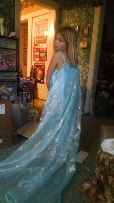Diy Princess Elsa Costume On The Cheap Operation K