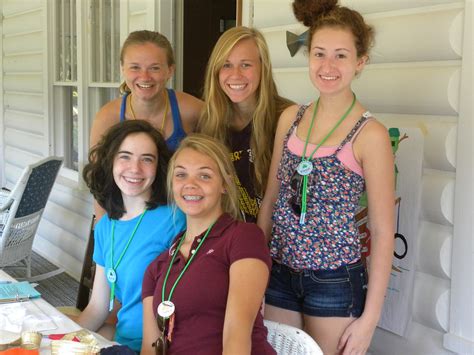 Counselor And Campers At Wehakee Camp For Girls A Counselo Flickr