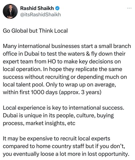 Murtaza Kapadia On Linkedin Well Said Rashid Shaikh