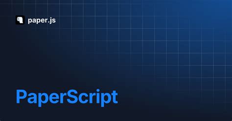 Paperscript Paperjs