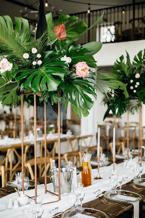 Dodatki ślubne Monstera Leaf Wedding Theme Wedding Monstera