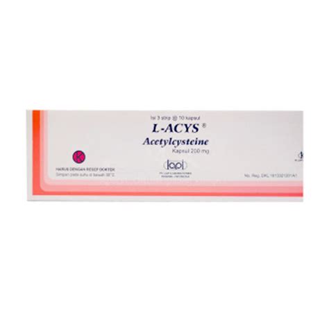 L Acys 600 Mg 2 Tablet Effervescent Kegunaan Efek Samping Dosis Dan