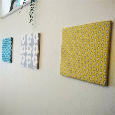 10分でできる DIY ファブリックパネル 100均DIY カフェ風 などのインテリア実例 2018 10 11 13 58 08