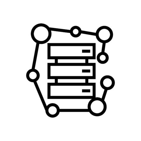 Premium Vector Data Complexity Vector Icon