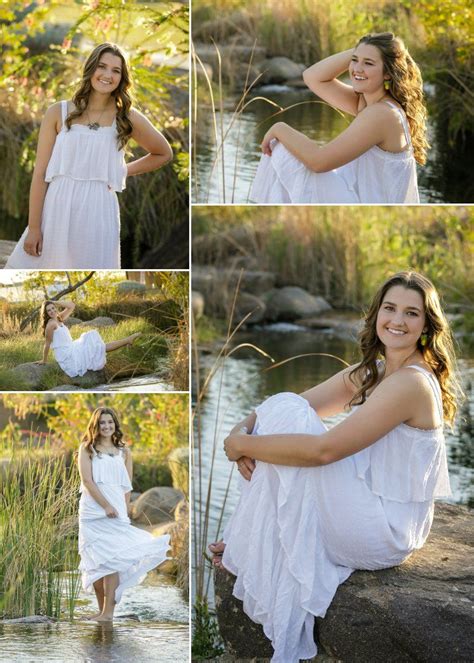 Senior Portrait Session In A Rustic Park At Sunset Artofit
