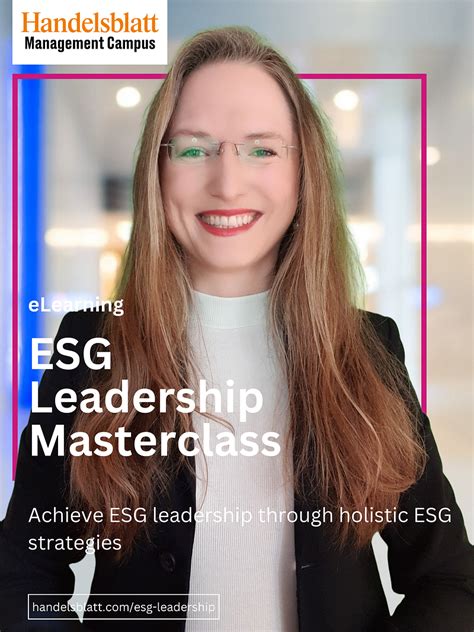 Achieve Esg Leadership Through Holistic Esg Strategies The Esg