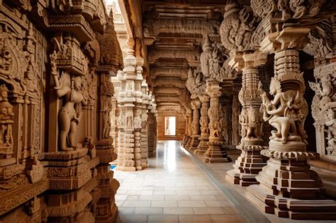 Hindu Temple Inside