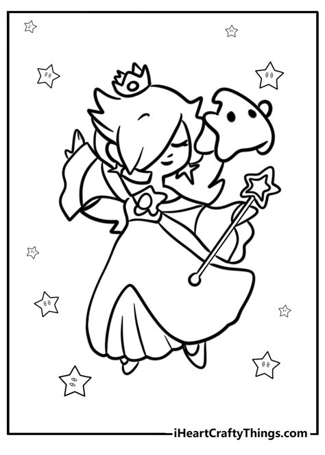 Princess Mario Coloring Pages [2025]