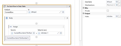 Excel Data Table For Each Row Activities Uipath Community Forum