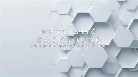 Abstract Geometric Hexagon Pattern Background Premium Ai Generated Psd