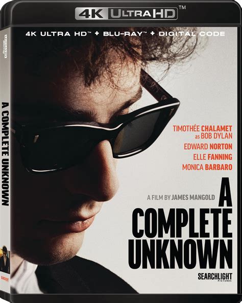 A Complete Unknown 4k Blu Ray