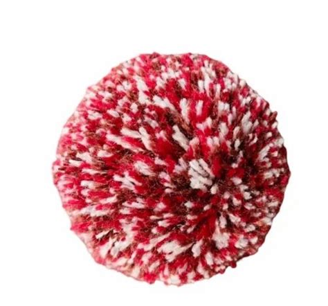 Red Woolen Pom Pom Balls At ₹ 5piece Pom Pom Wool Balls In Tiruppur