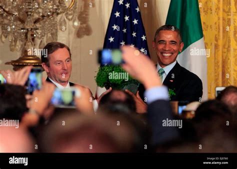 United States President President Barack Obama And Prime Minister Enda