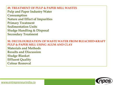 Pulp And Paper Industry Pulp Mill Paper Mill Printing And Writing