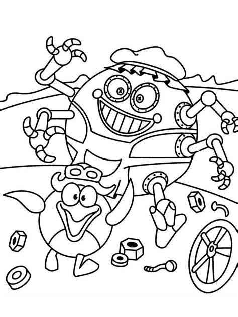 Раскраска Пин распечатать бесплатно в формате А4 (21 картинка ...