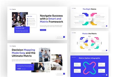 Matrix Mapping Presentation Incl Organizational And Strategy Envato