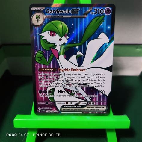 Pokemon Tcg Gardevoir Ex Full Art Shopee Philippines