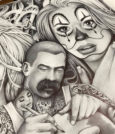 Pin By Esmeralda Escobar On Chicano Cholo Art Prison Drawings
