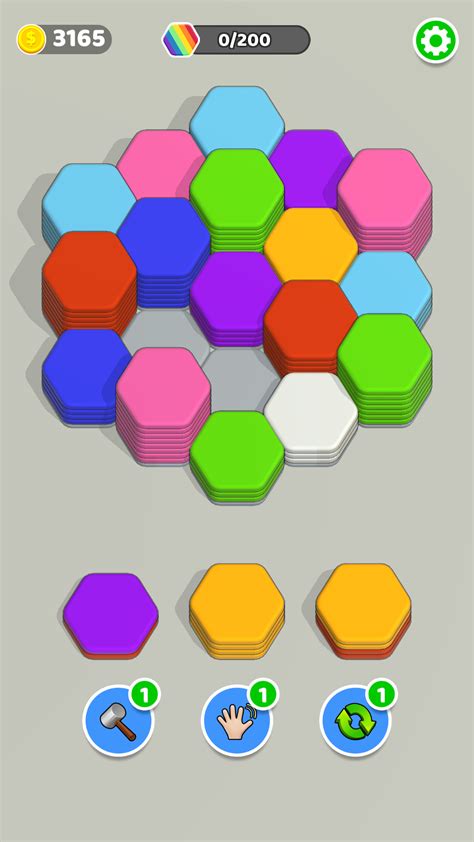 Hexa Stack Sort Color Merge For Iphone Download