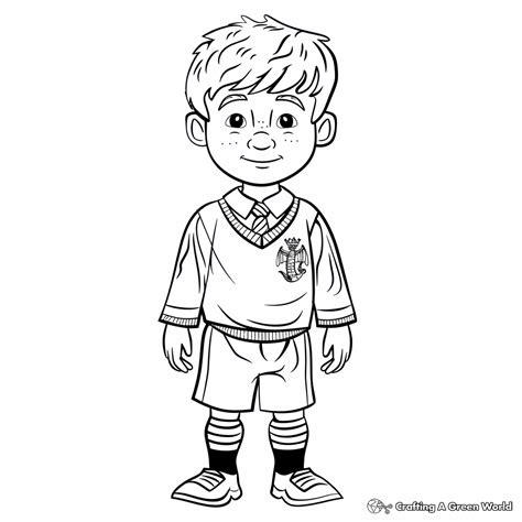 Ron Weasley Coloring Pages Free And Printable