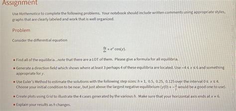 Solved Use Mathematica To Complete The Following Problems Chegg