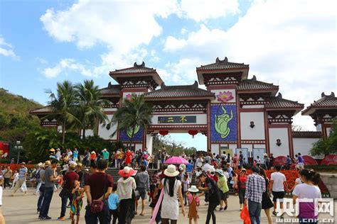 三亚南山景区春节黄金周7天迎客31万人次央广网