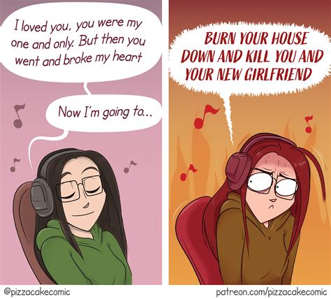 Lyrics [pizzacake] R Comicstrips