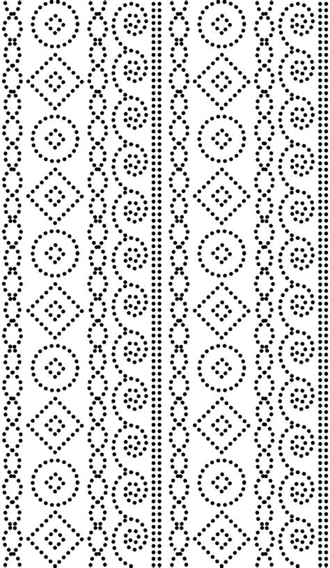 Spiral Rectangle Fabric Design