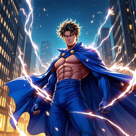 Free Lightning Hero Rises Image Download At Stockcake