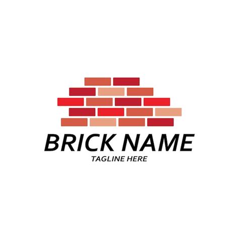 Premium Vector Brick Wall Icon Vector