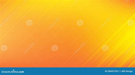 Gradient Orange Background With Dynamic Geometric Abstract Tech Vector Design Stock Illustration