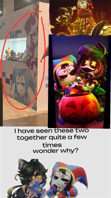 Ghost X Jack Frost Cynessa And Pomni Tadc Crossover Tadc Fan Comics