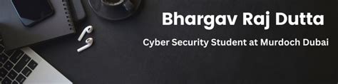 ‏bhargav Raj Dutta‏ ‏cybersecurity And Cloud Enthusiast Blue Team