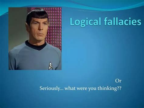 PPT Logical Fallacies PowerPoint Presentation Free Download ID 2612191
