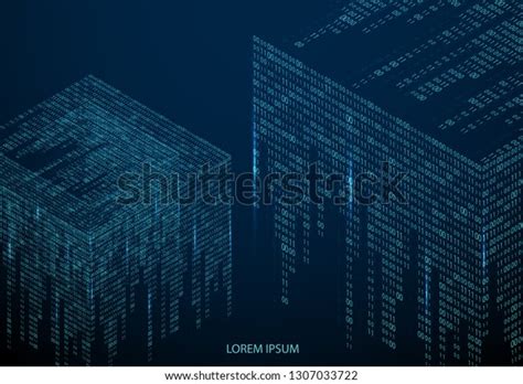 Abstract Texture Encoding Symbols Numbers 1 Stock Vector Royalty Free 1307033722 Shutterstock