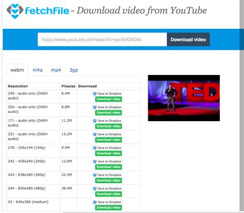 How To Get Html5 Video Url From Youtube S Html5 Version Stack Overflow