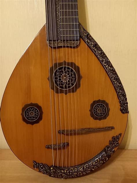 New Kobza Double Neck 17 String Vihuela Ukraine Lute Folk Reverb