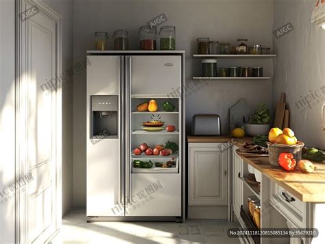 Ai创作图电冰箱设计 嵌入式冰箱 进口冰箱 Oc渲染 厨房设计冰箱 冰箱内部设计 自由嵌入式电冰箱 橱柜8k超高清 冰箱面板设计 现代化冰箱 厨房渲染图 黑色冰箱 外贸冰箱 冰箱图案设计