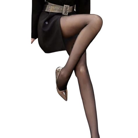 Women Sheer Tights Leggings Kisses Patterned Control Top Tights