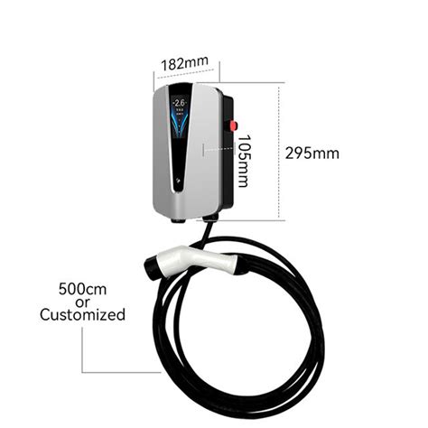 홈 Ac Ev 충전기 11kw 16a 타입 2 Evse 휴대용 벽 장착 충전소 제조업체 Ecotec