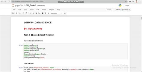 Vidya Narute On Linkedin Task2 Github Internship Lgmvipoctober